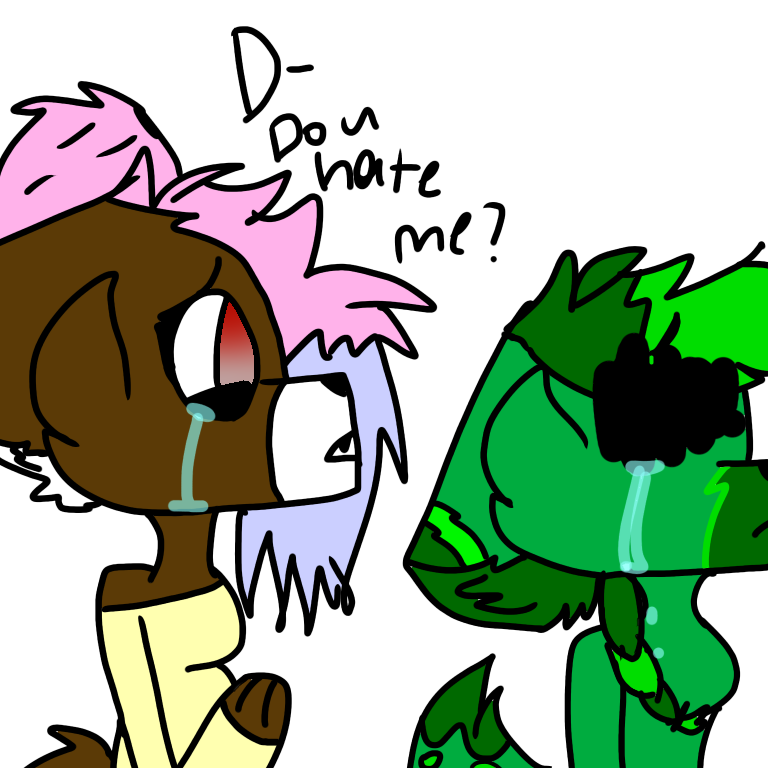 D-do u hate me Foxy angel x3.. - ibisPaint