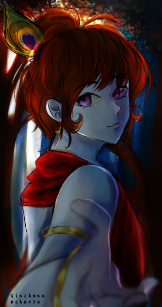 krishna - ibisPaint