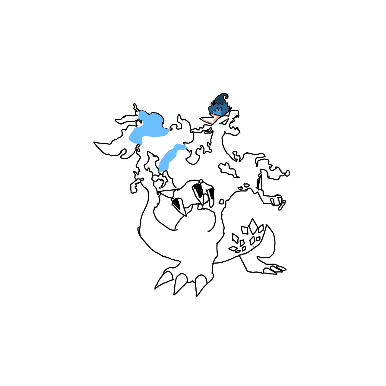 Mega X-Y Gigantimax Charizard - ibisPaint