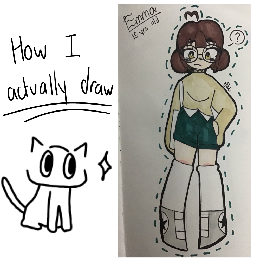 How I ACTUALLY draw - ibisPaint