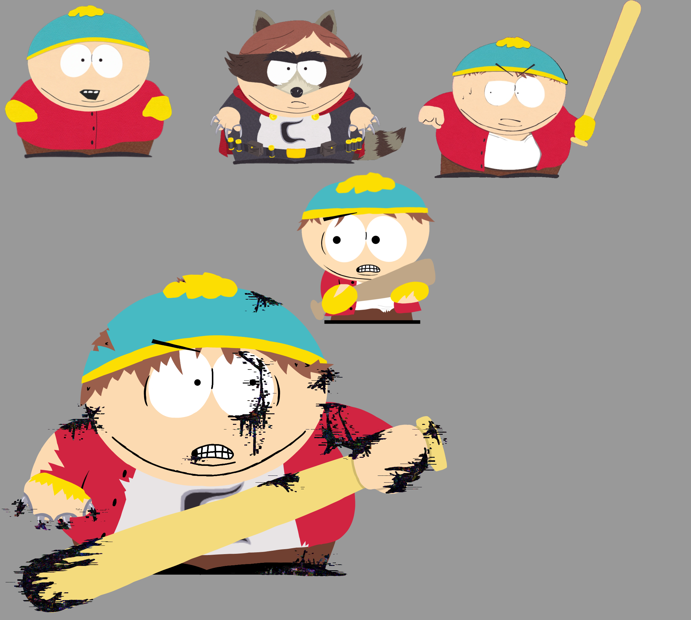 Pibby semi corrupted Eric Cartman - ibisPaint