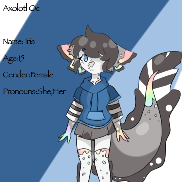 Axolotl Oc OwO - ibisPaint