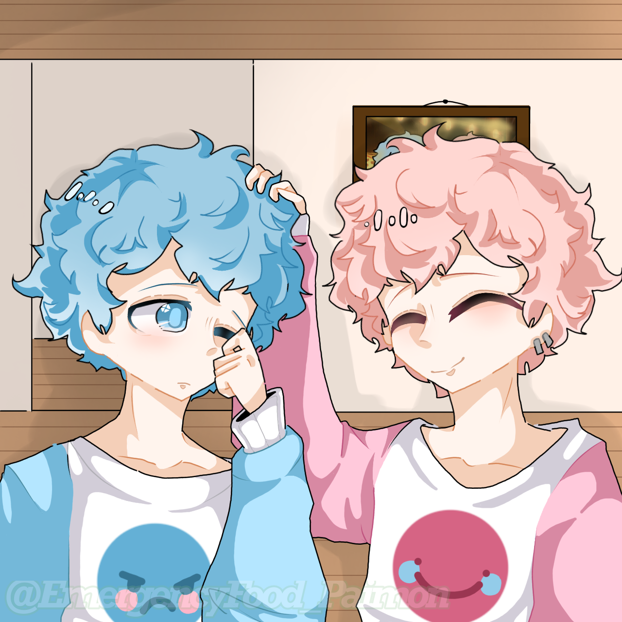 Smiley and Angry - ibisPaint