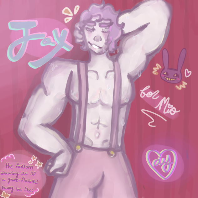 humanoid attractive rabbit boy☆ ☆ - ibisPaint