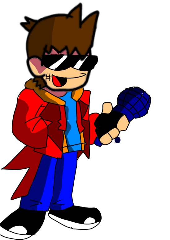 Burning rabbit as tord (with overcoat) - ibisPaint