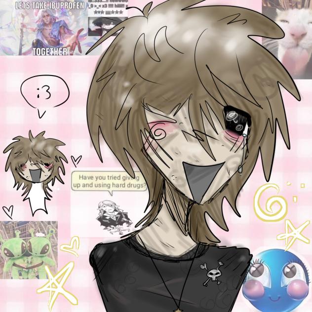 gay emo boy 💔🖤😭🥀😿 - ibisPaint