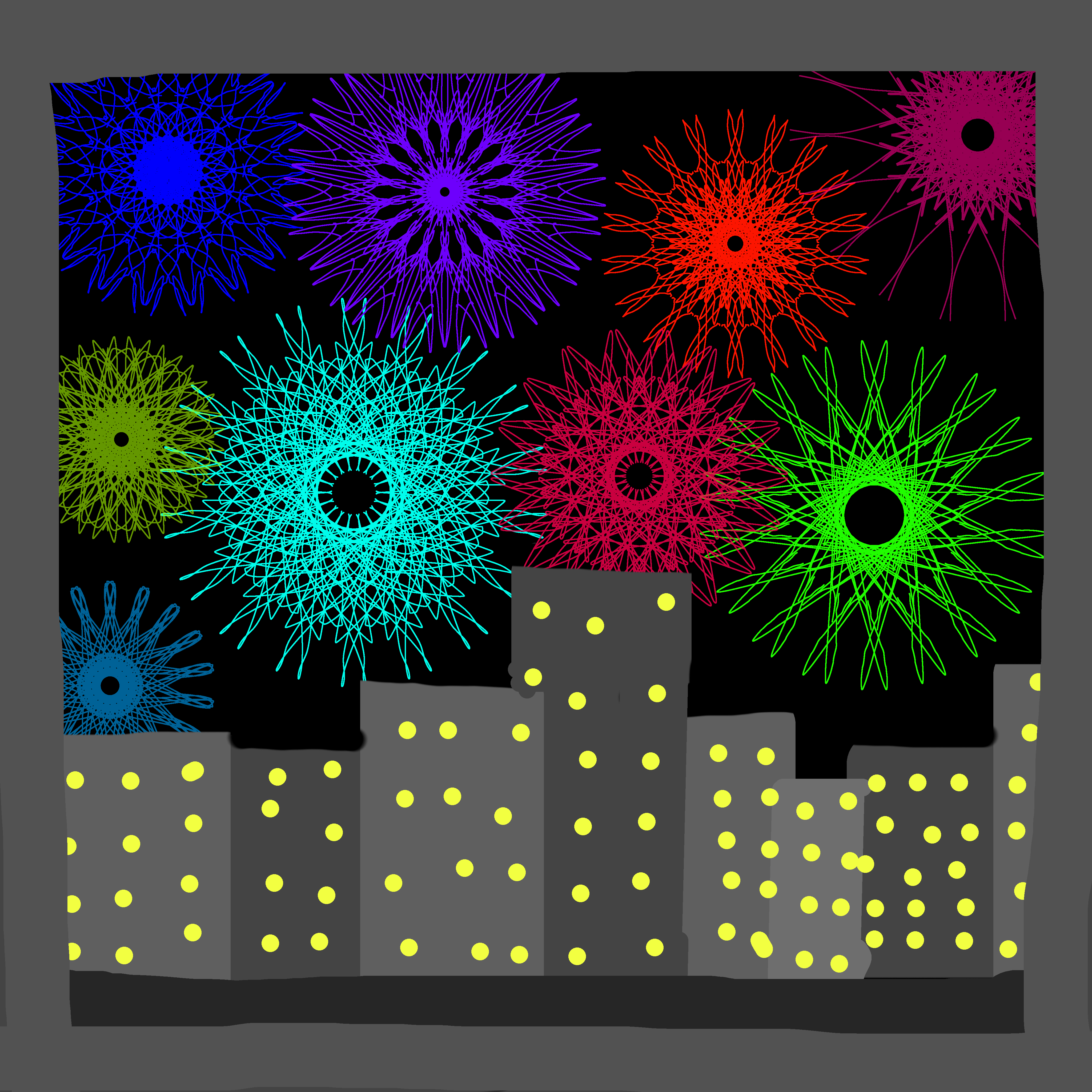 fireworks - ibisPaint