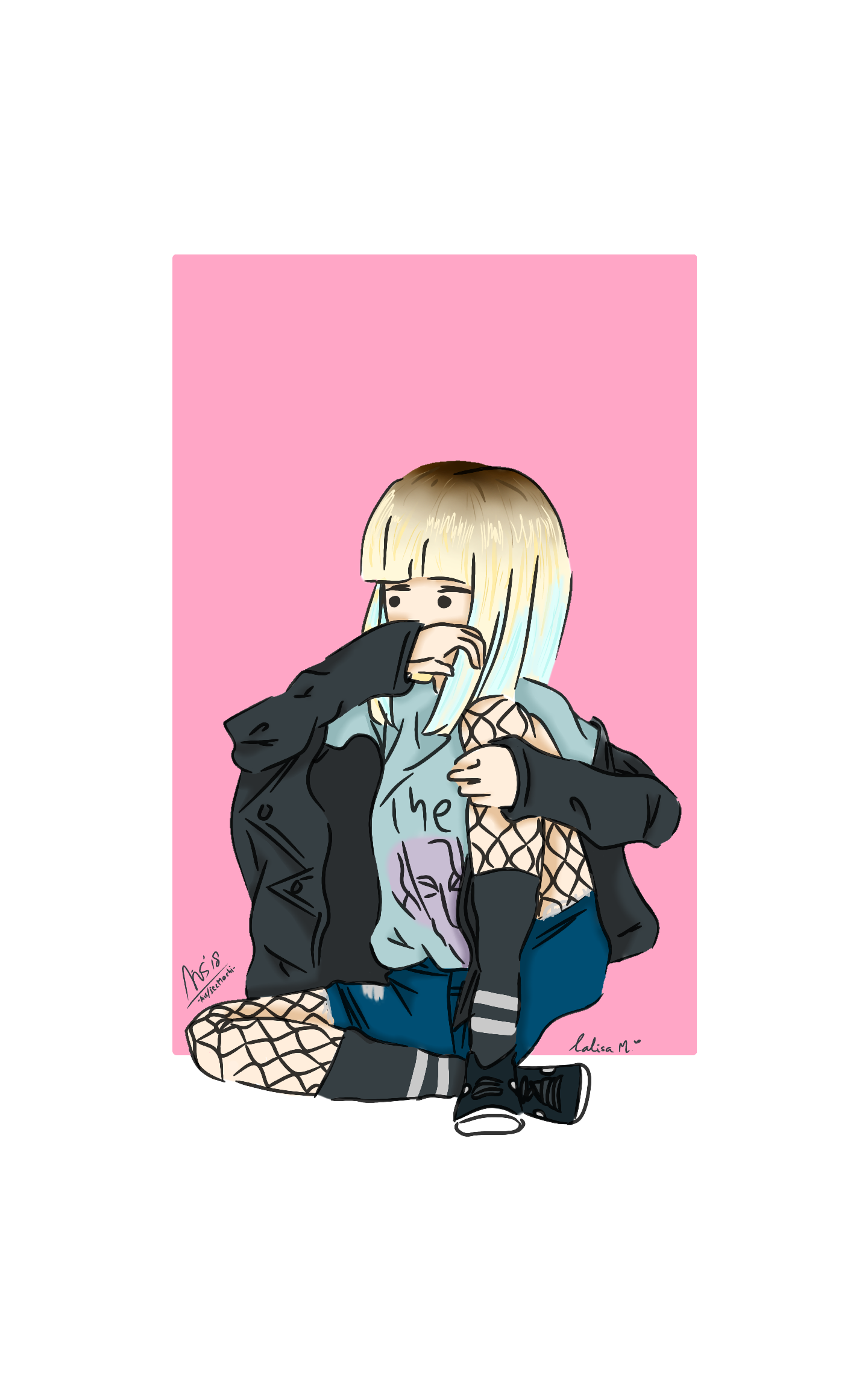 Blackpink Lisa Stay - ibisPaint