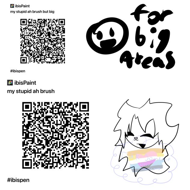 My stupid brushes - ibisPaint