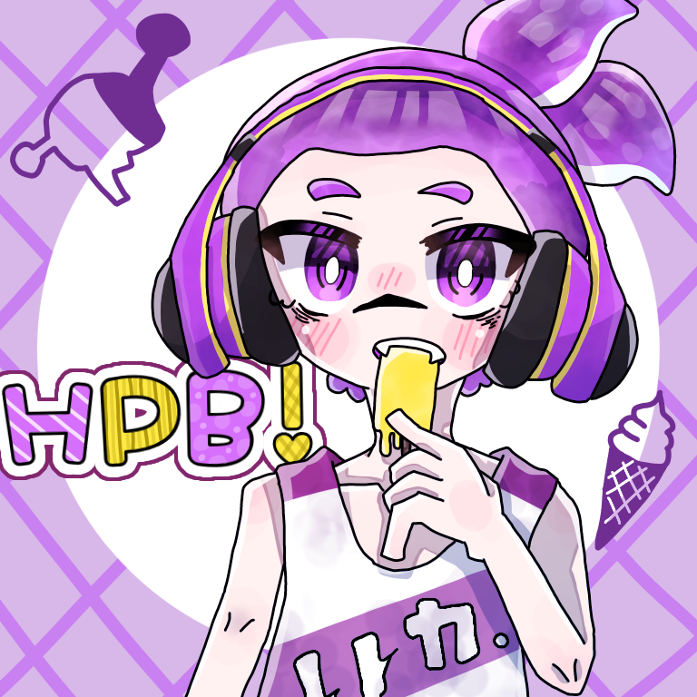 tsumugiさんHPB！！💜💛 - ibisPaint