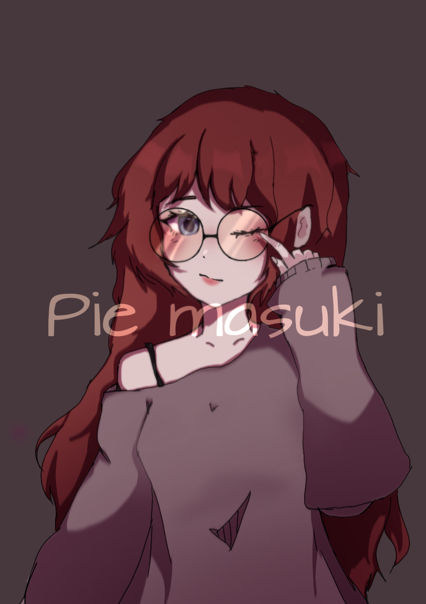 pie masuki with her hair down - ibisPaint