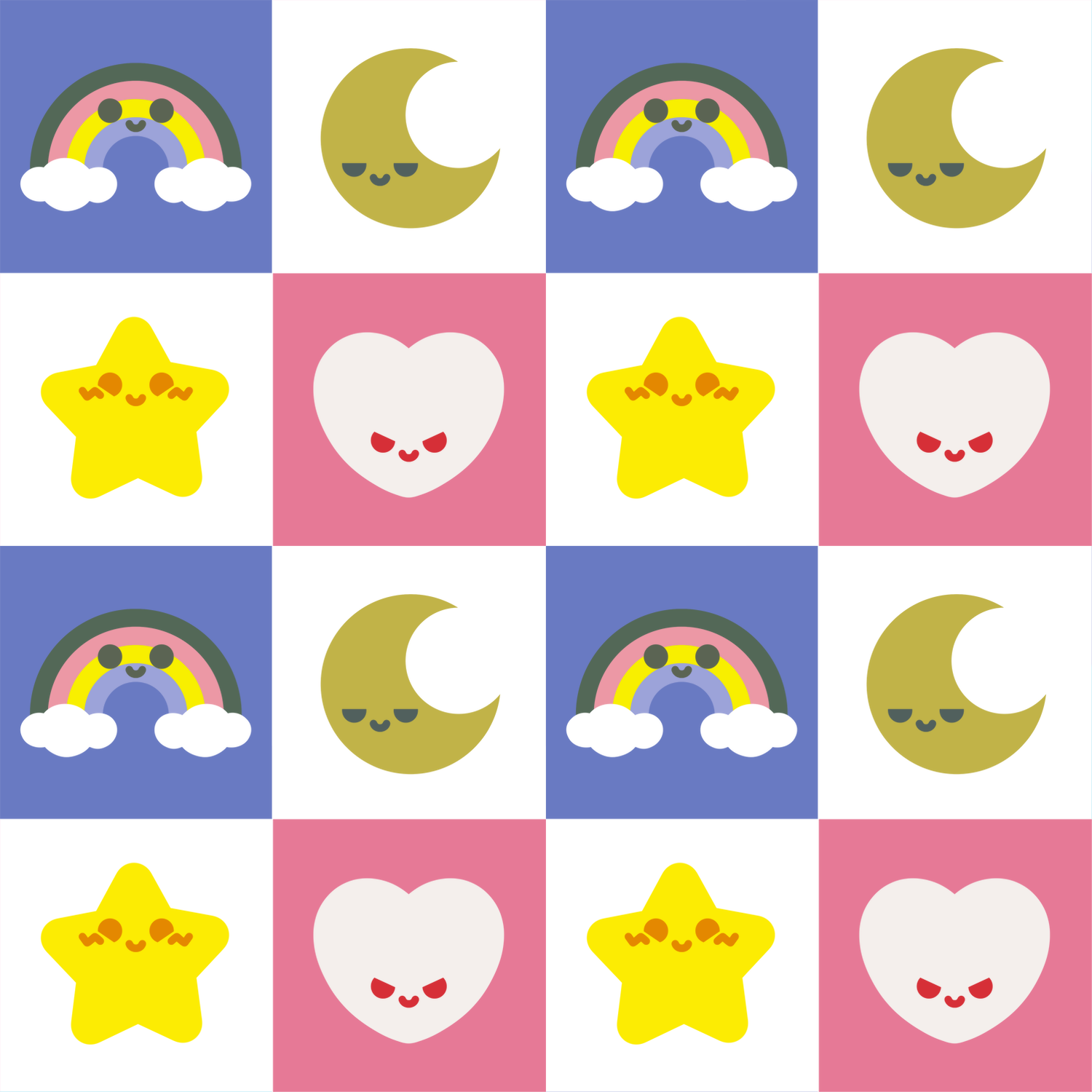 Sleep grid pattern v2 - ibisPaint