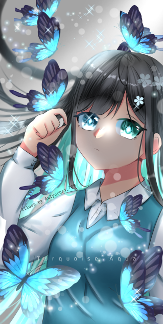 Turquoise Aqua - ibisPaint