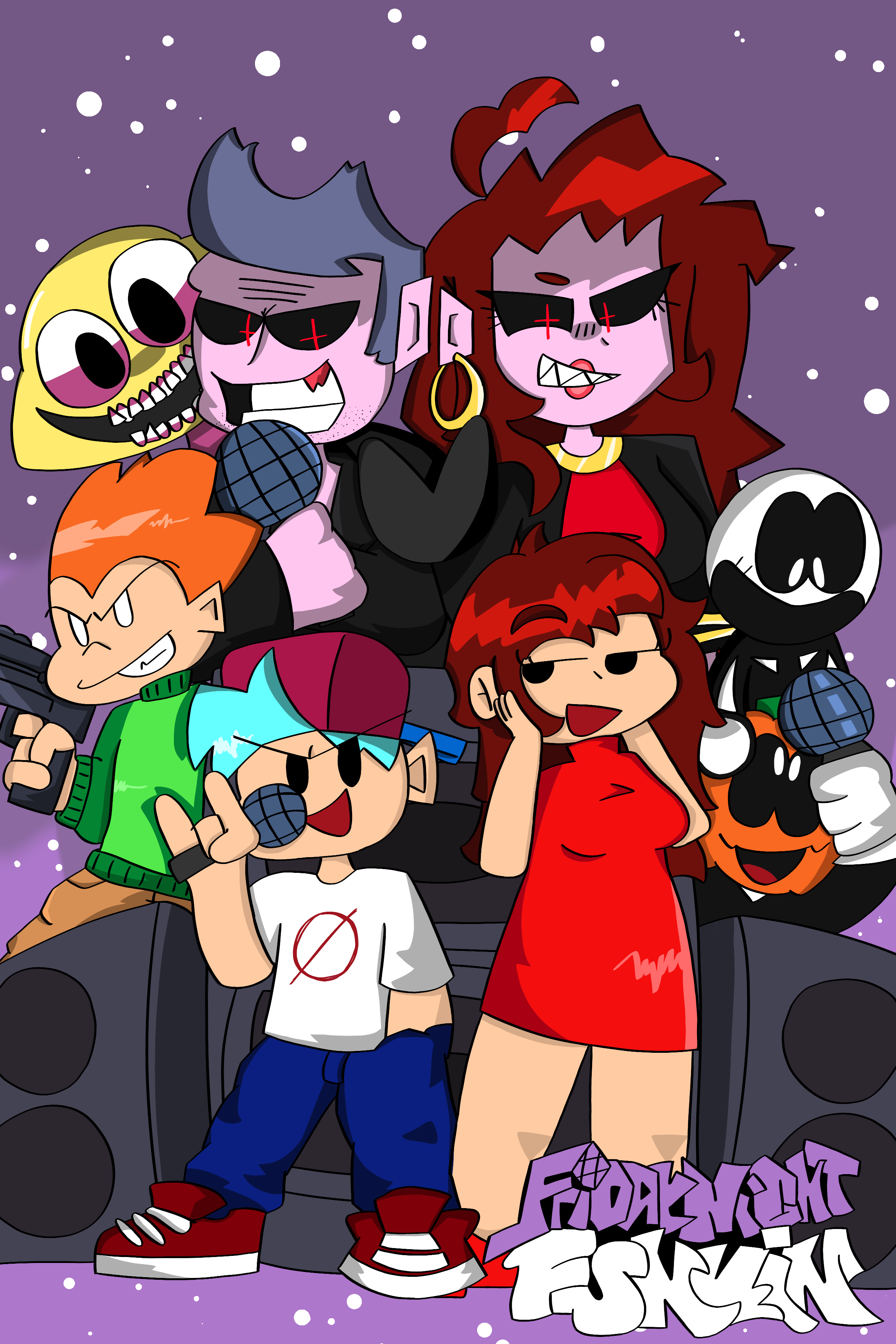 Friday Night Funkin - ibisPaint