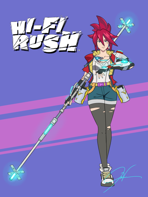 Korsica, Hi-Fi Rush - ibisPaint