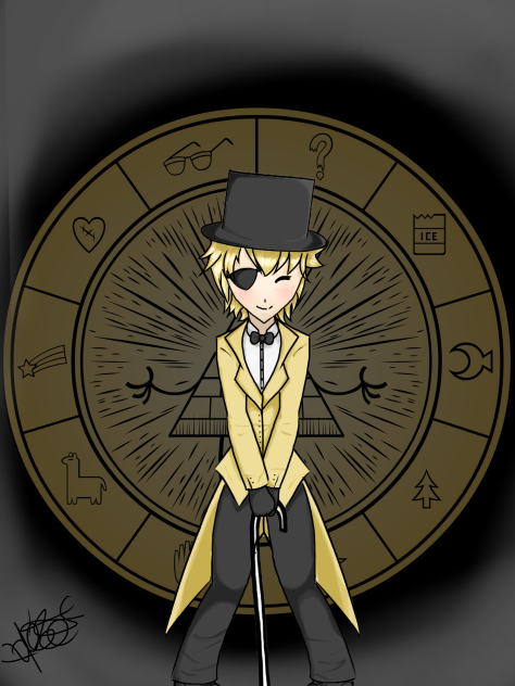 bill cipher - ibisPaint