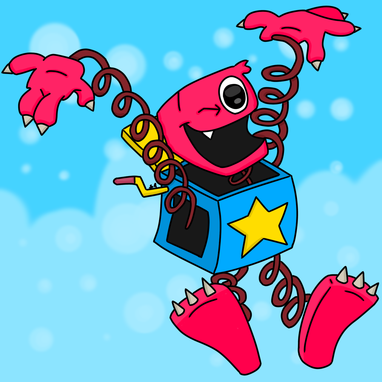 Boxy boo poppy playtime - ibisPaint