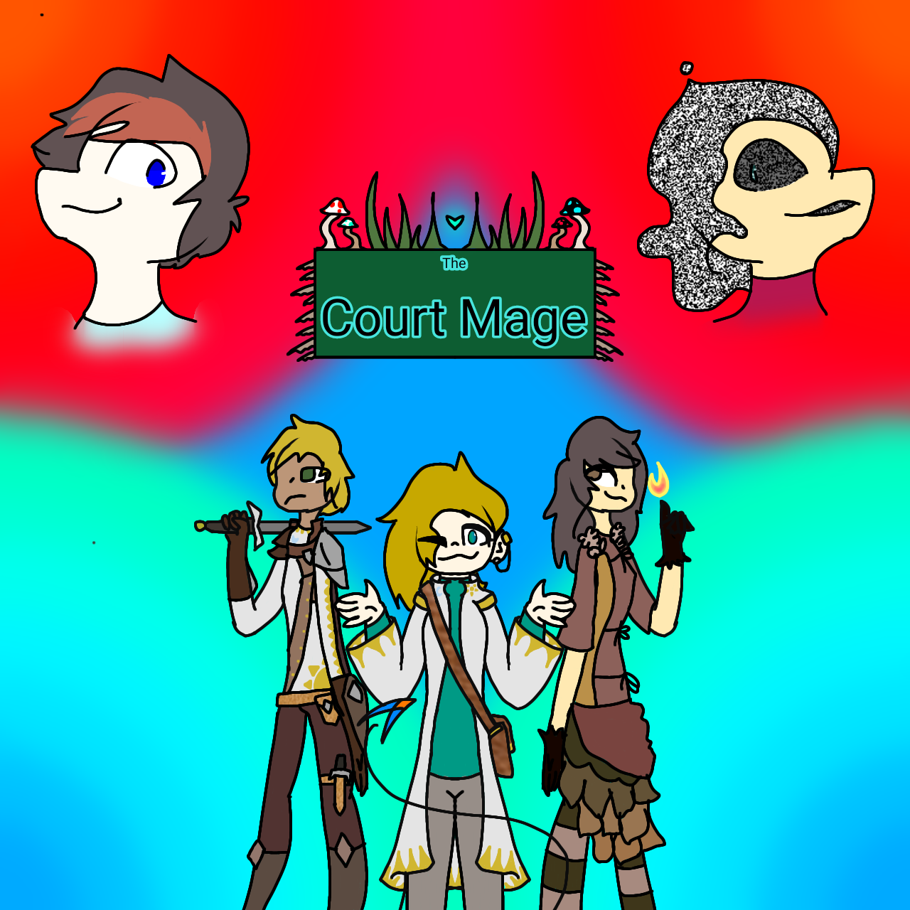 The Court Mage - ibisPaint