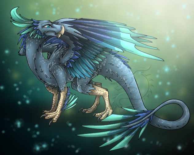 Feathered Dragon - ibisPaint