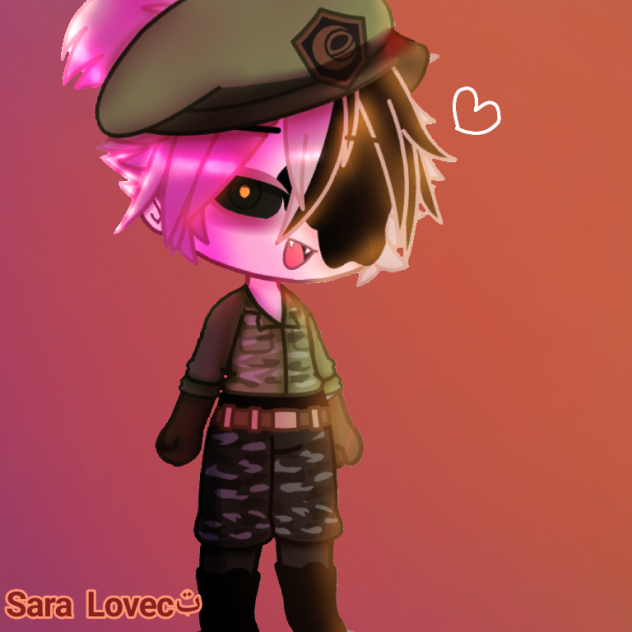 Soldier piggy gacha edit - ibisPaint