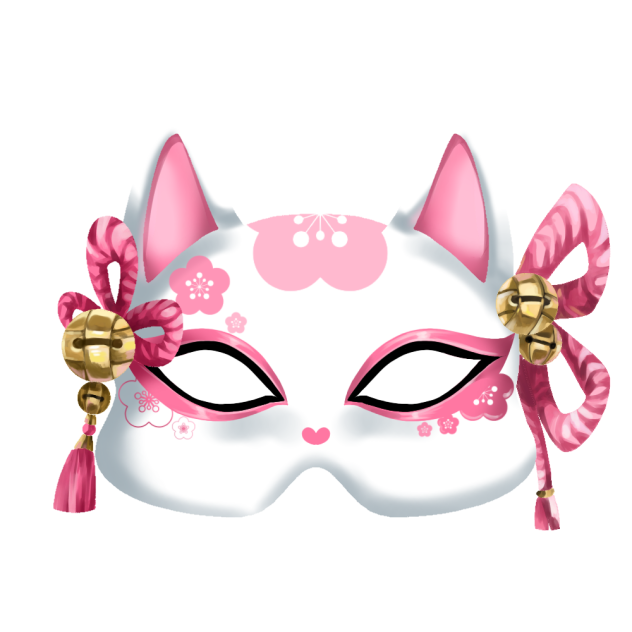 kitsune mask 3 - ibisPaint