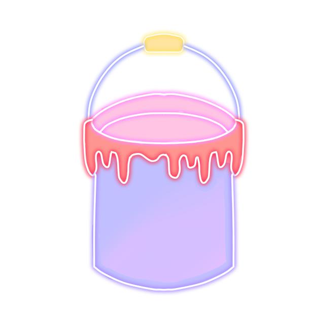 Bucket paint neon - ibisPaint