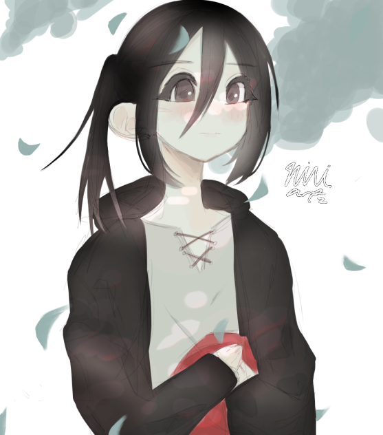 Under the tree - ibisPaint