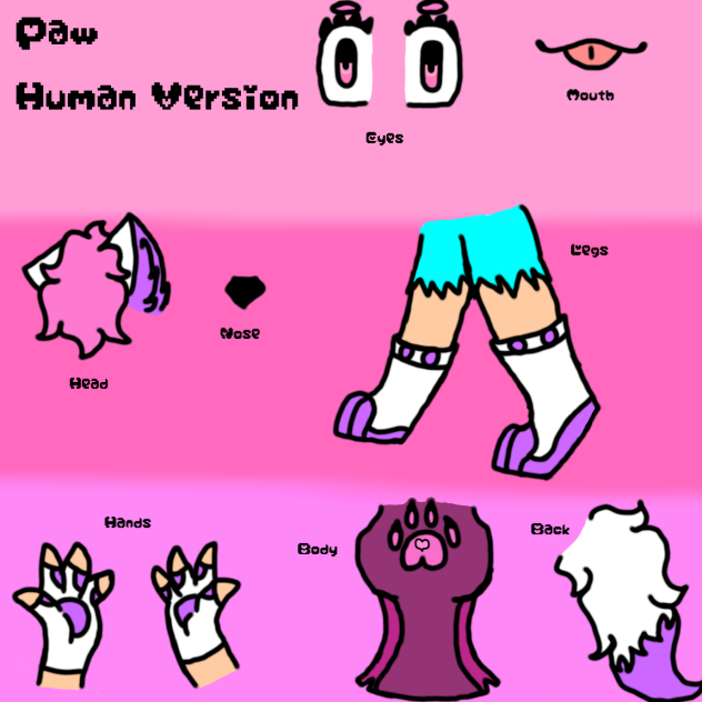 Character Reference - Paw - ibisPaint