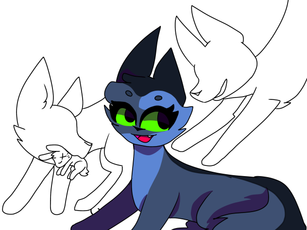 Warrior cat oc collaboration - ibisPaint