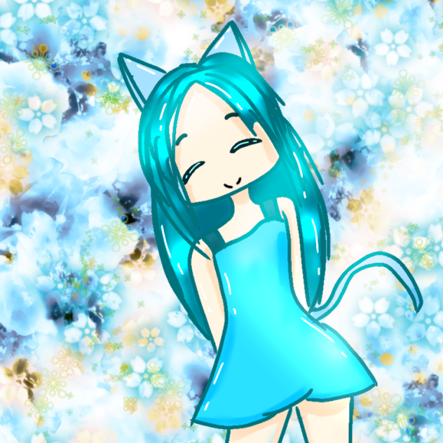 Blue happiness - ibisPaint