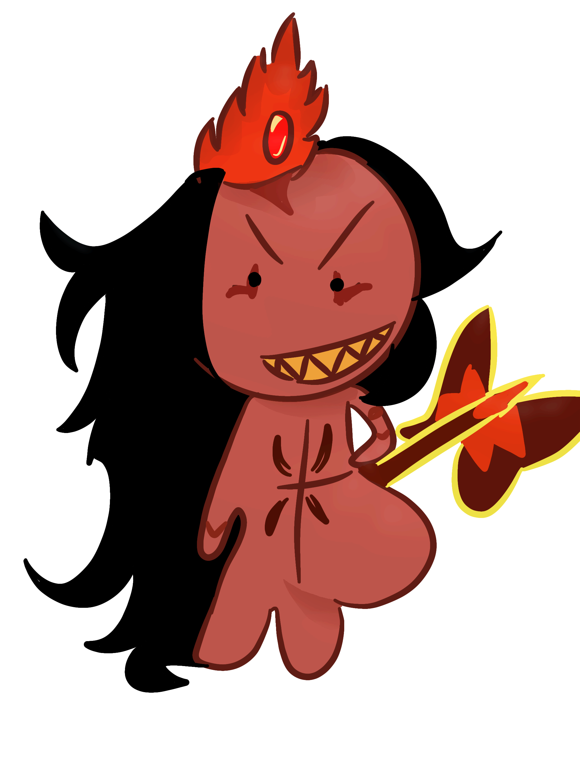 cousins attempt to draw burning spice💔 - ibisPaint