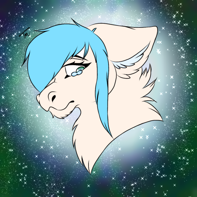 My fursona crying - ibisPaint