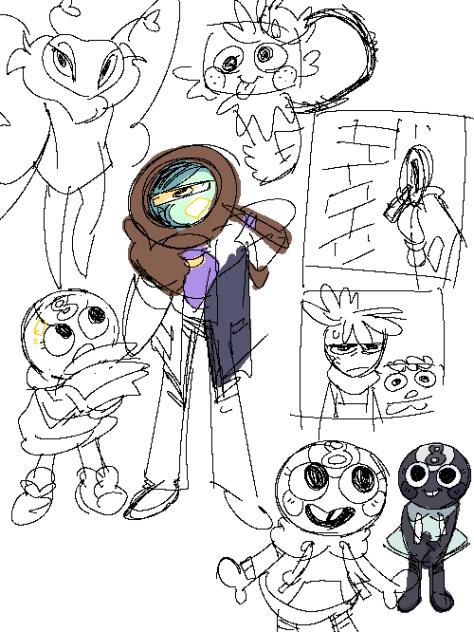 Dandy's world doodles - ibisPaint