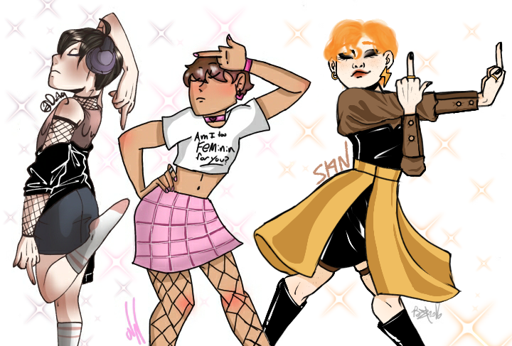 SASSY FEMBOIS - ibisPaint