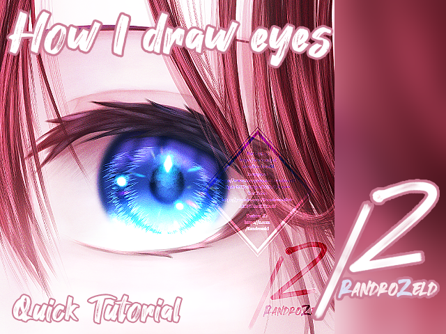 How I draw eyes [Tutorial] - ibisPaint