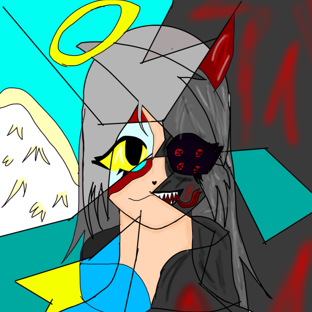 Part angle part normal part devil - ibisPaint