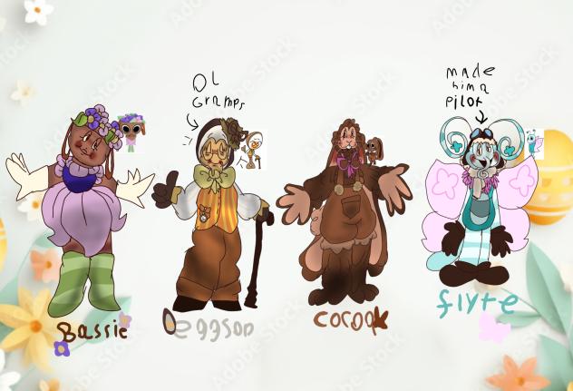 Easter toons redesign (Dandy's world) - ibisPaint