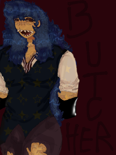 Butcher Wally thingy - ibisPaint