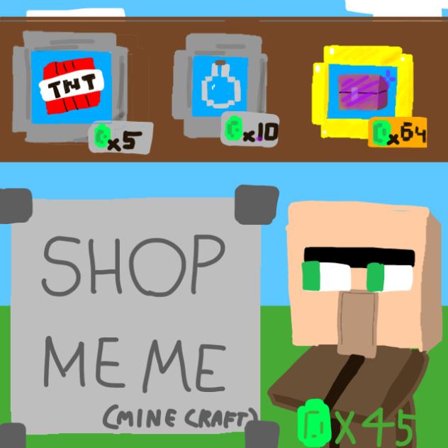 SHOP MEME 【Minecraft】 - ibisPaint