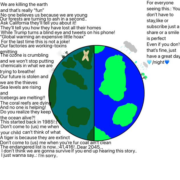 We are killing the earth.. - ibisPaint