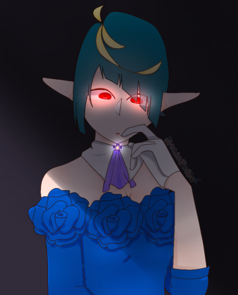 vampire woman - ibisPaint