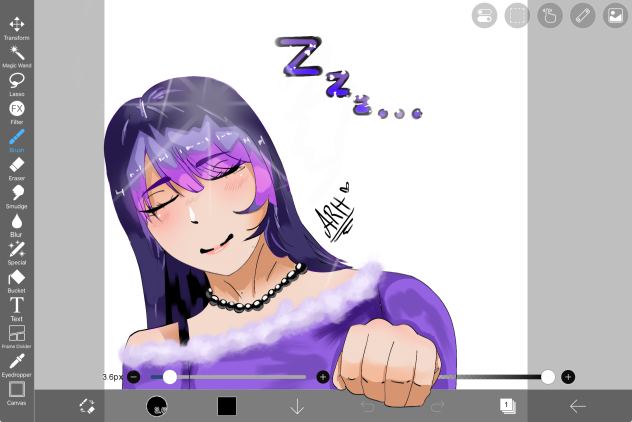 Sleep sleep - ibisPaint