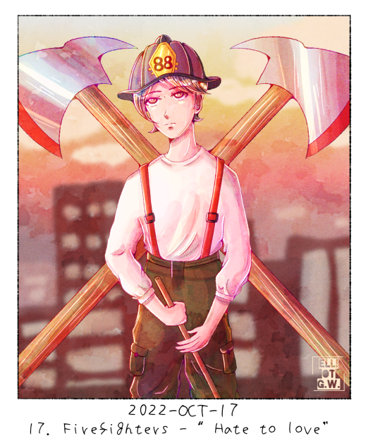 AU-tober - DAY 17 - ibisPaint