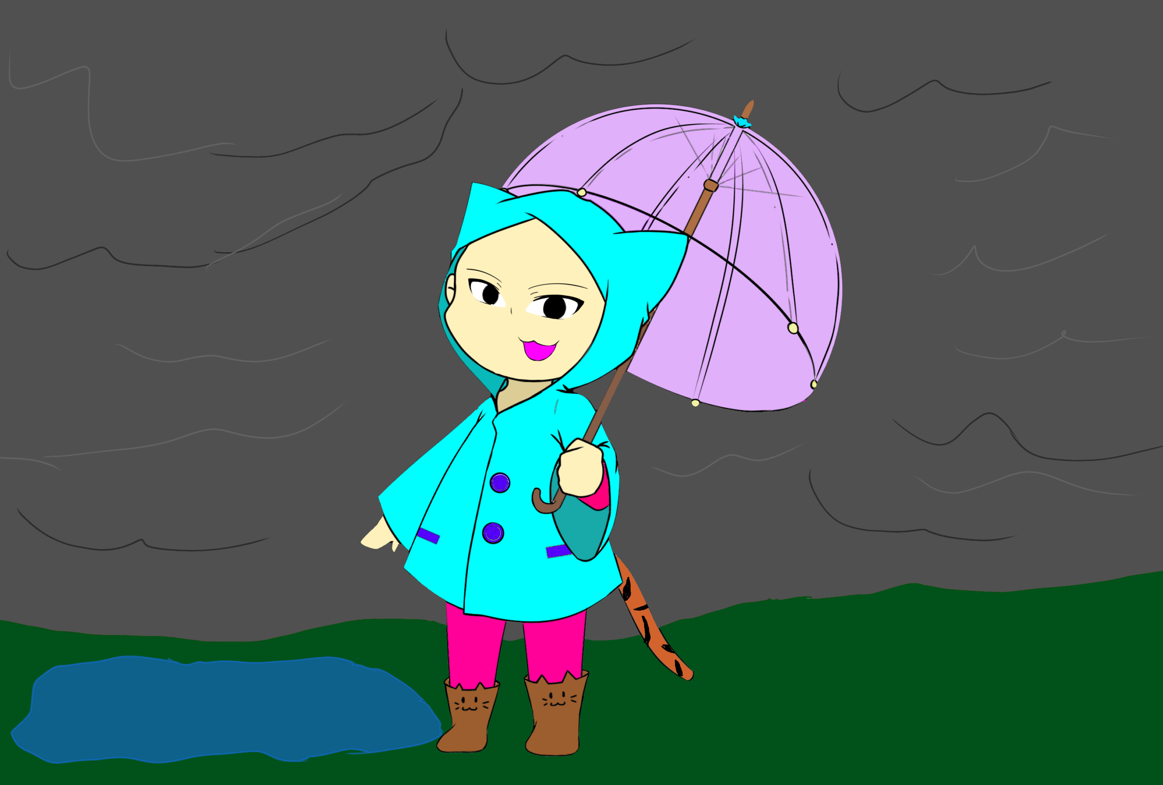 The rain - ibisPaint