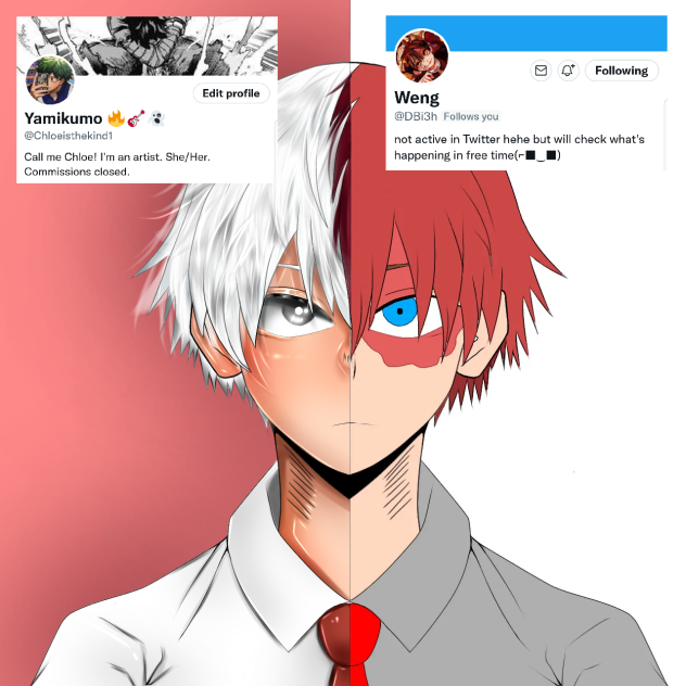Todoroki Shoto Collab - ibisPaint