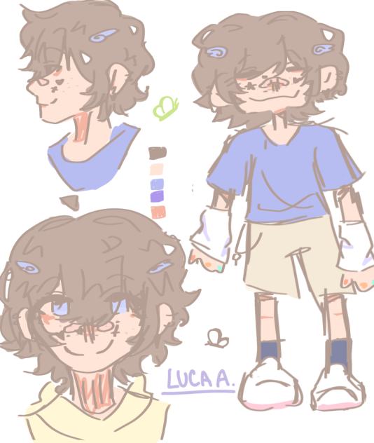 Oc concept- Luca - ibisPaint