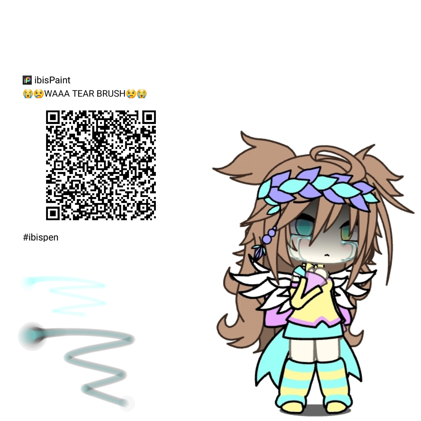 tear brush😭 - ibisPaint