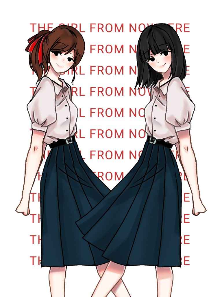 the girl from nowhere. - ibisPaint