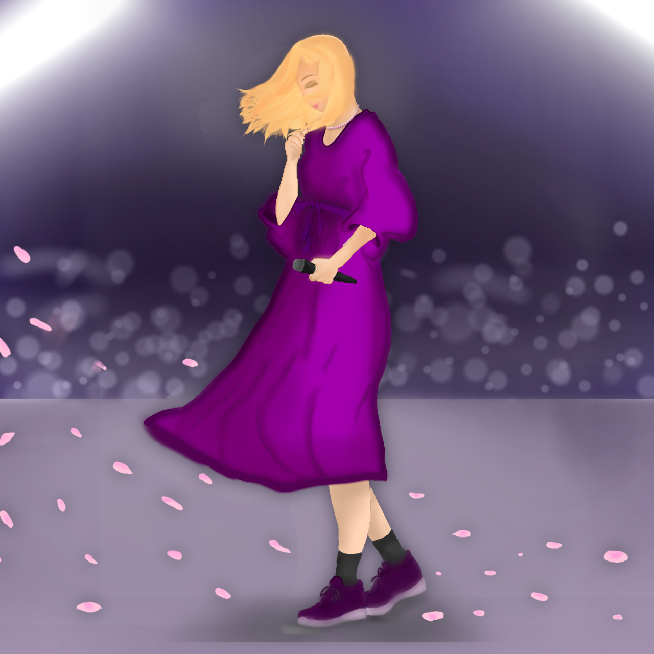 The Singer - ibisPaint