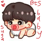 suga bts baby - ibisPaint